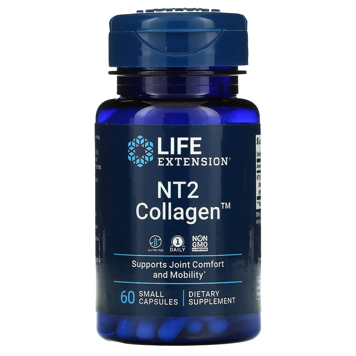 Life Extension, NT2 Collagen - Small Capsules/60 Count | Health Orchard
