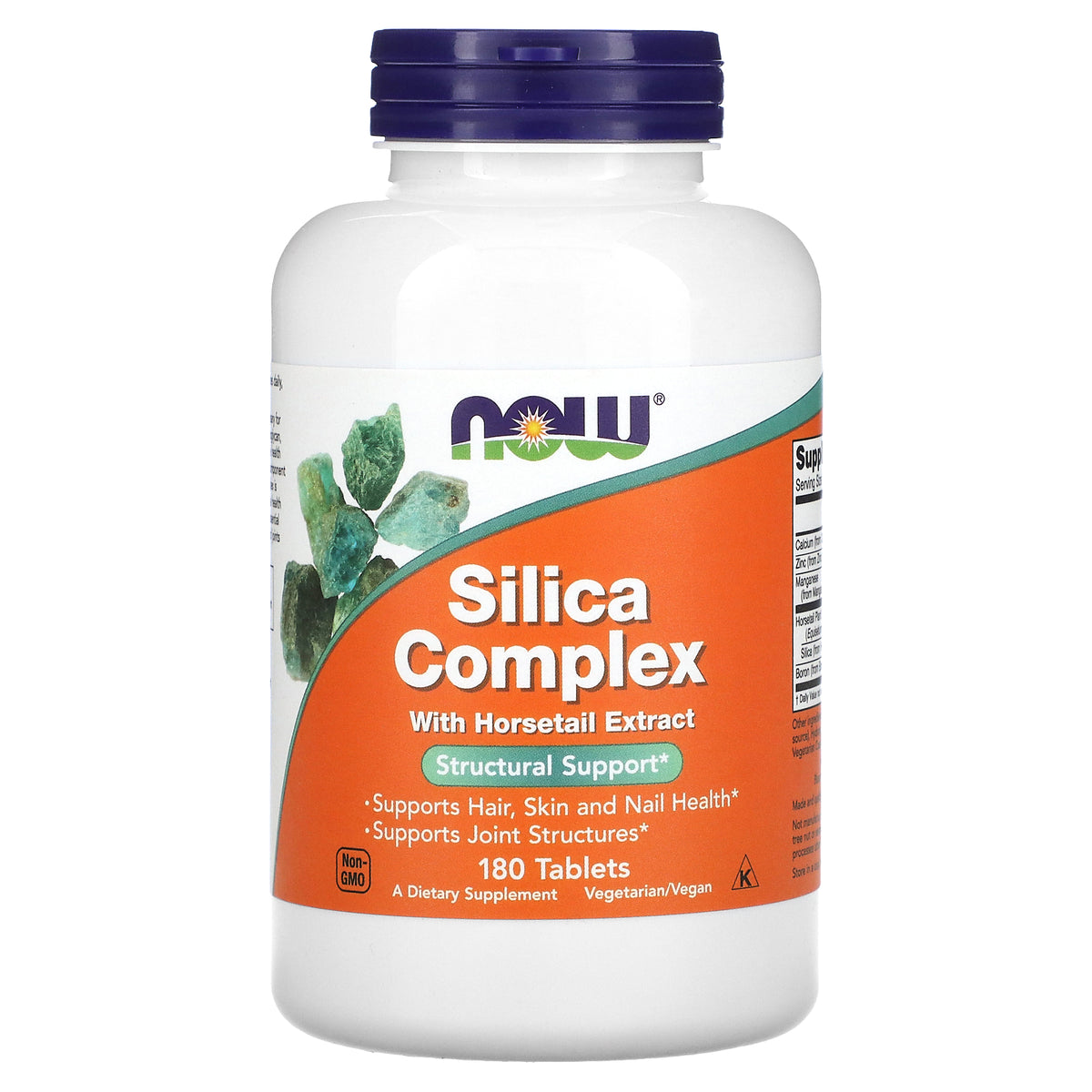 NOW Foods, Silica Complex with Horsetail Extract - Tablets/180 Count ...