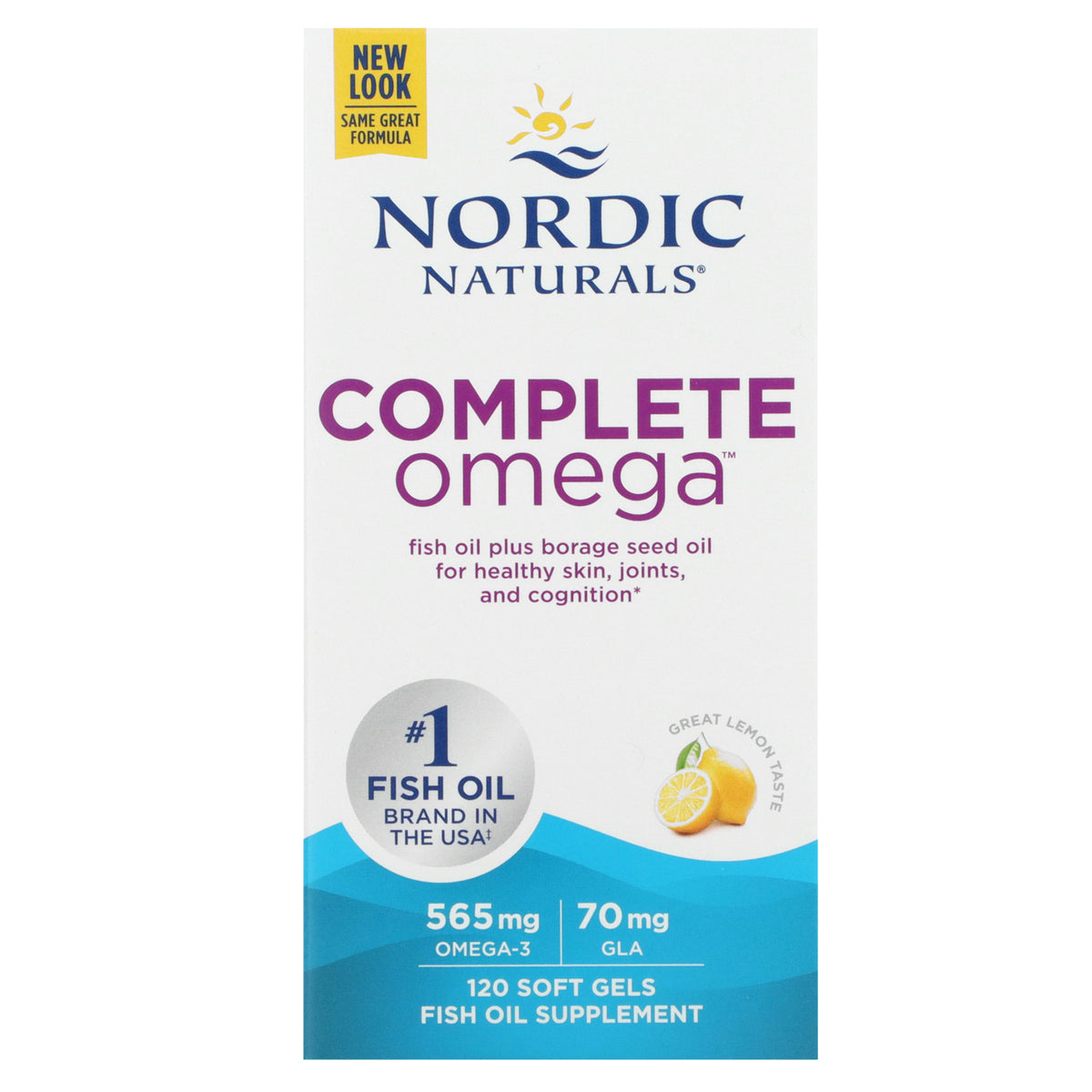 Nordic Naturals, Complete Omega, Lemon | Health Orchard